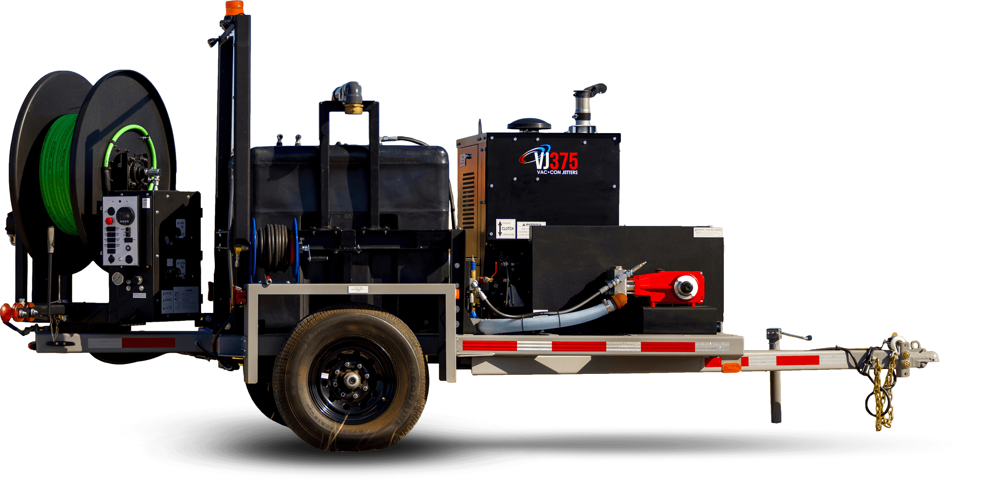 Jetter Trailers for Sewer, Storm, Catch Basin, and Lift Station ...