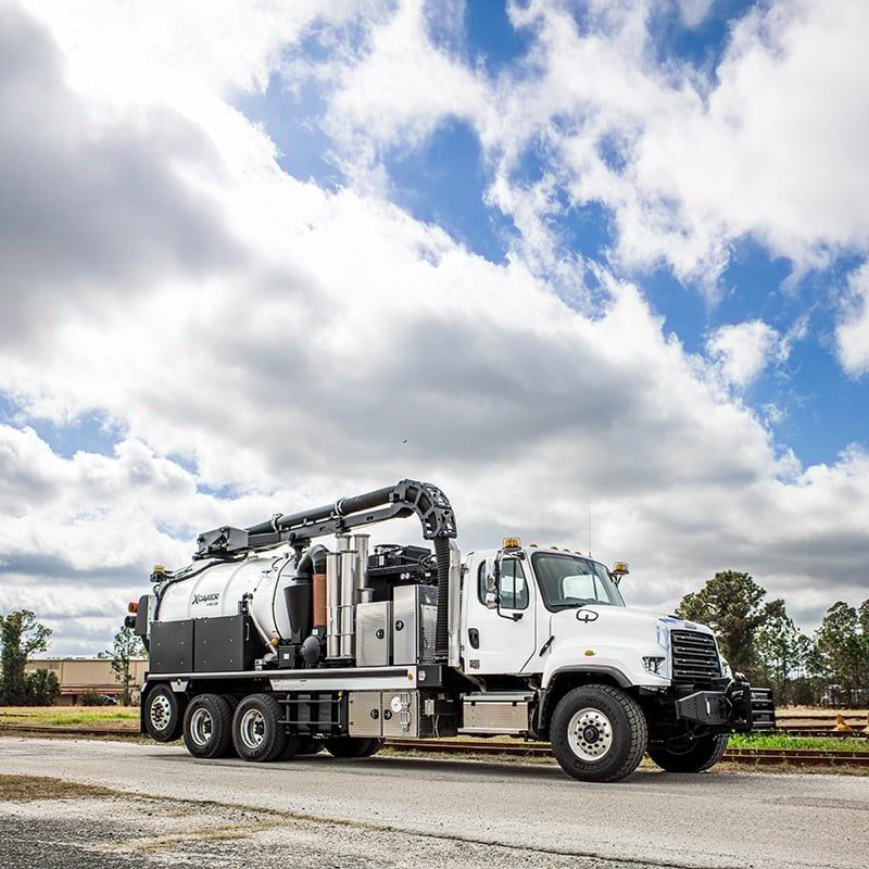 Hydro-excavation Truck for Cold Weather Non-Destructive Digging ...