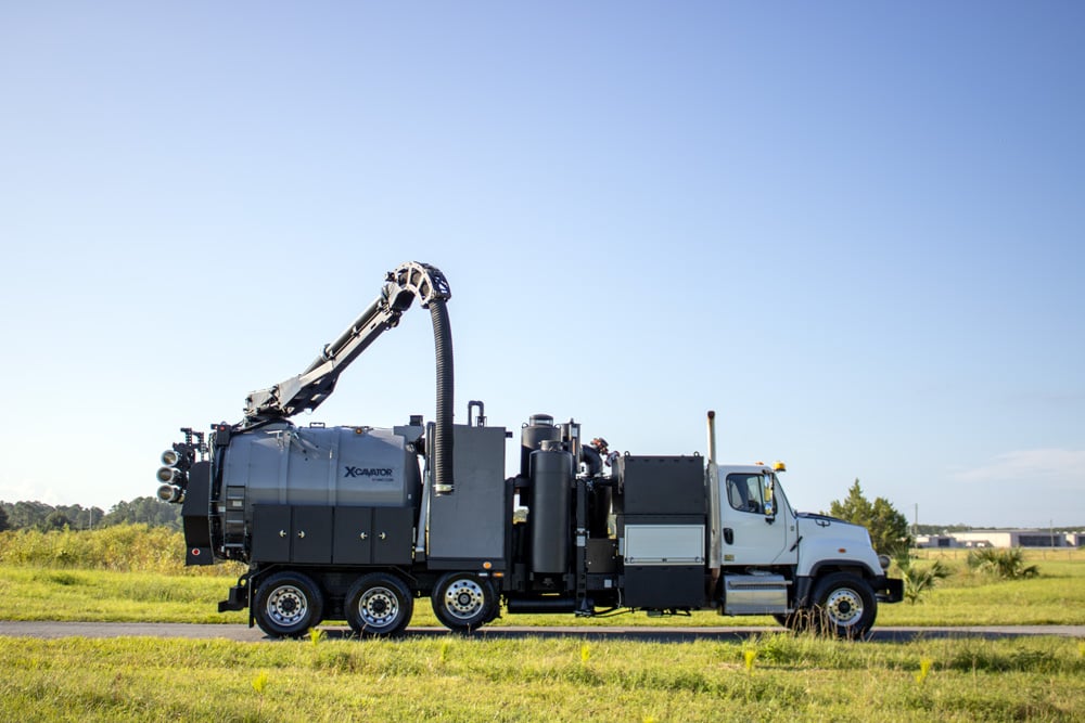 Hydro-excavation Truck for Cold Weather Non-Destructive Digging ...