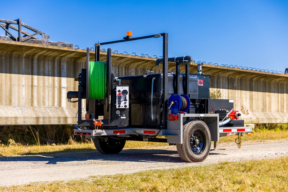 Jetter Trailers for Sewer, Storm, Catch Basin, and Lift Station ...