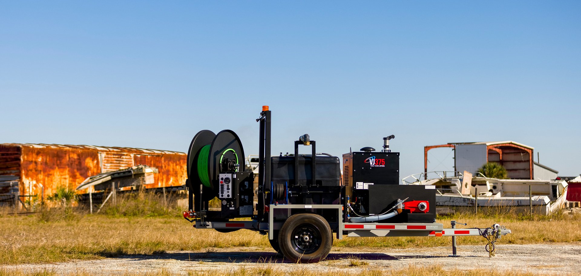 Jetter Trailers for Sewer, Storm, Catch Basin, and Lift Station ...