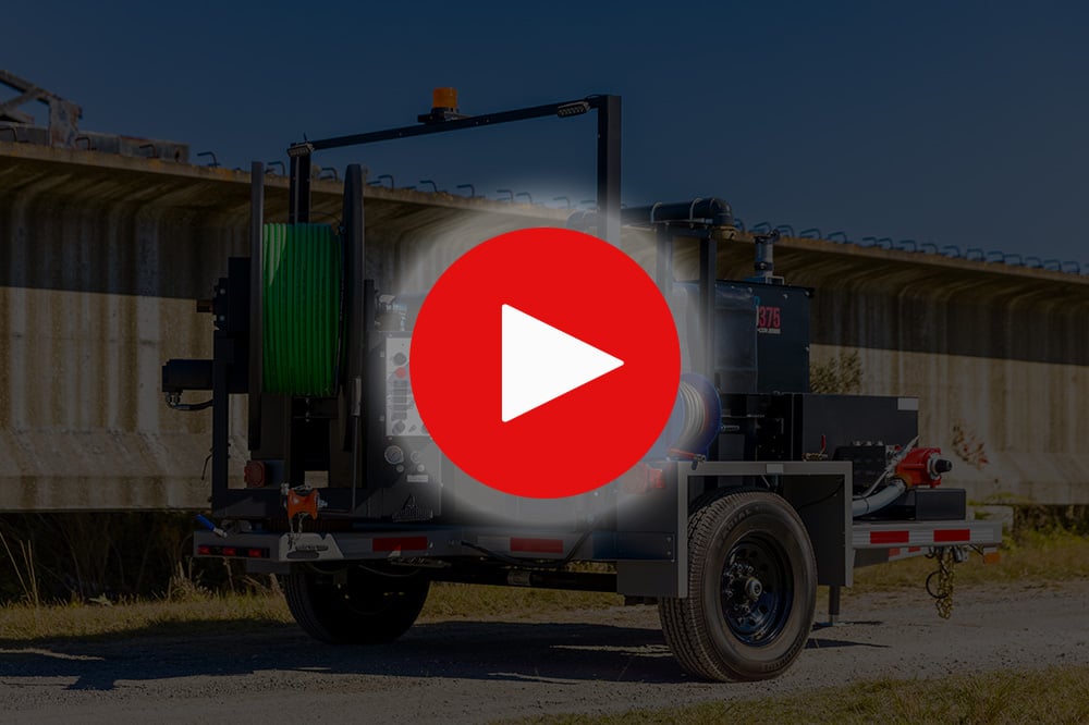 Jetter Trailers for Sewer, Storm, Catch Basin, and Lift Station ...